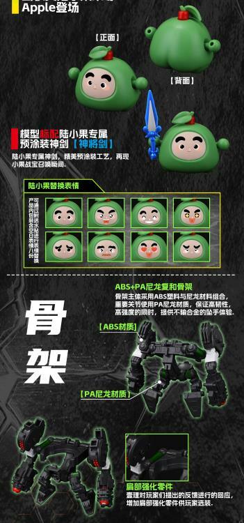 Yi Li Chuang Wan - Fruity Robo Apple Twinguns