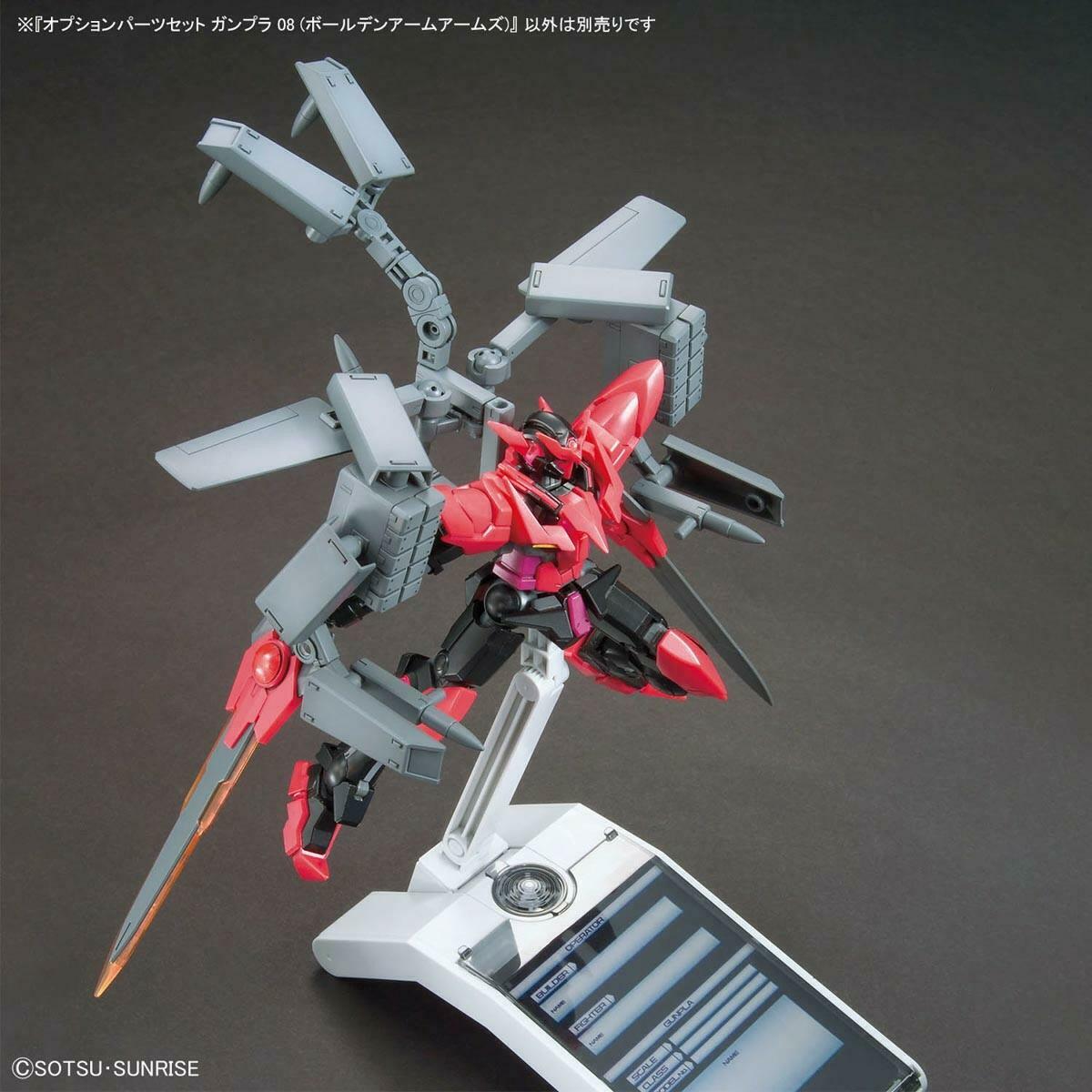 [Box Damaged] Gundam Option Parts Set Gunpla 08 (Bolden Arm Arms)