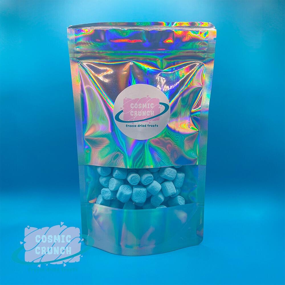 Freeze Dried Blue Mini Marshmallows | Cosmic Crunch