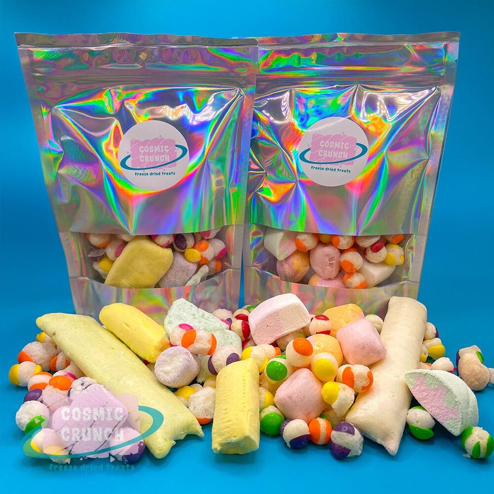 Freeze Dried Sweet & Sour Mixed Taster Bags | Cosmic Crunch
