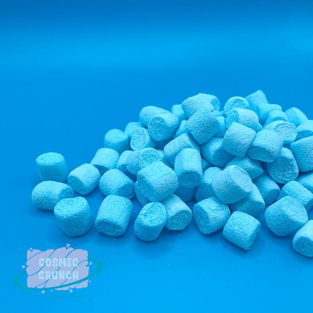 Freeze Dried Blue Mini Marshmallows | Cosmic Crunch