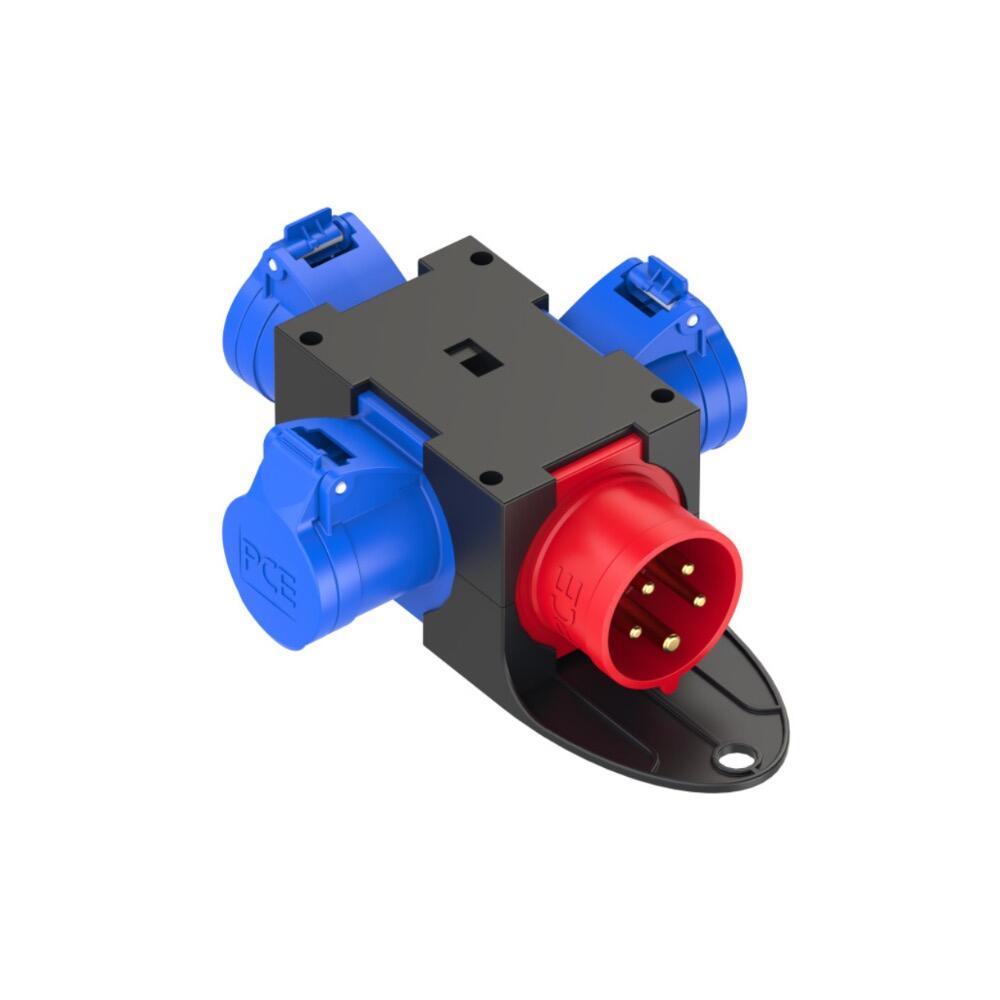 16A 400V > 3x 16A 230V | St Anton Distribution 9430458