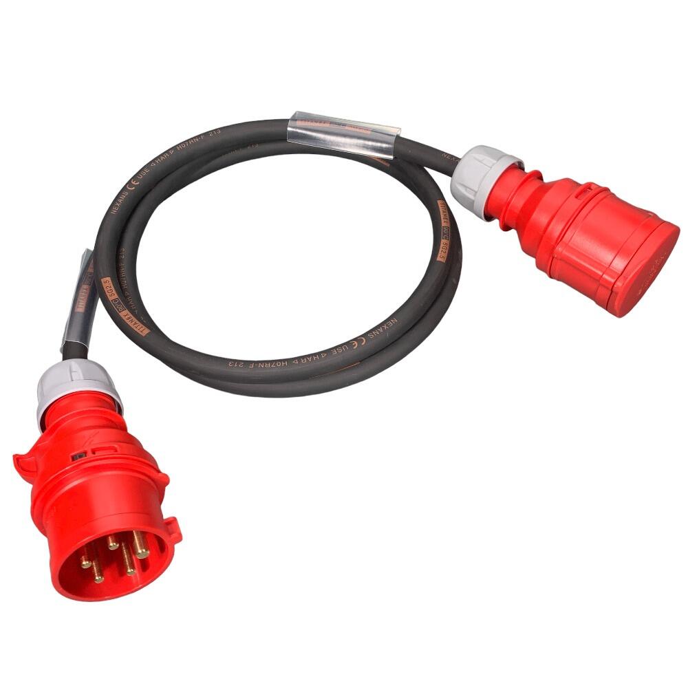 16 AMP 5PIN 415V EXTENSION LEAD 2.5MM² IP44