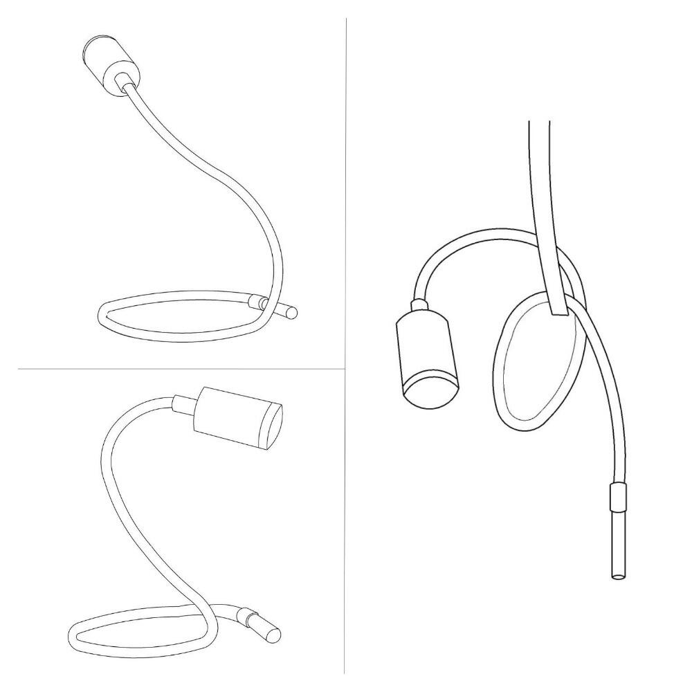 Anthracite Snake Flex Light