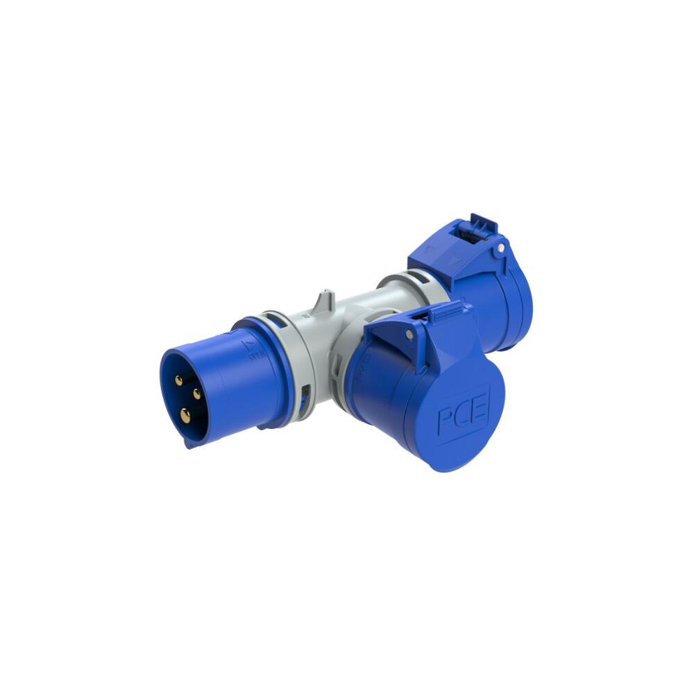16A 230V > 2 x 16A 230V | PCE T Connect