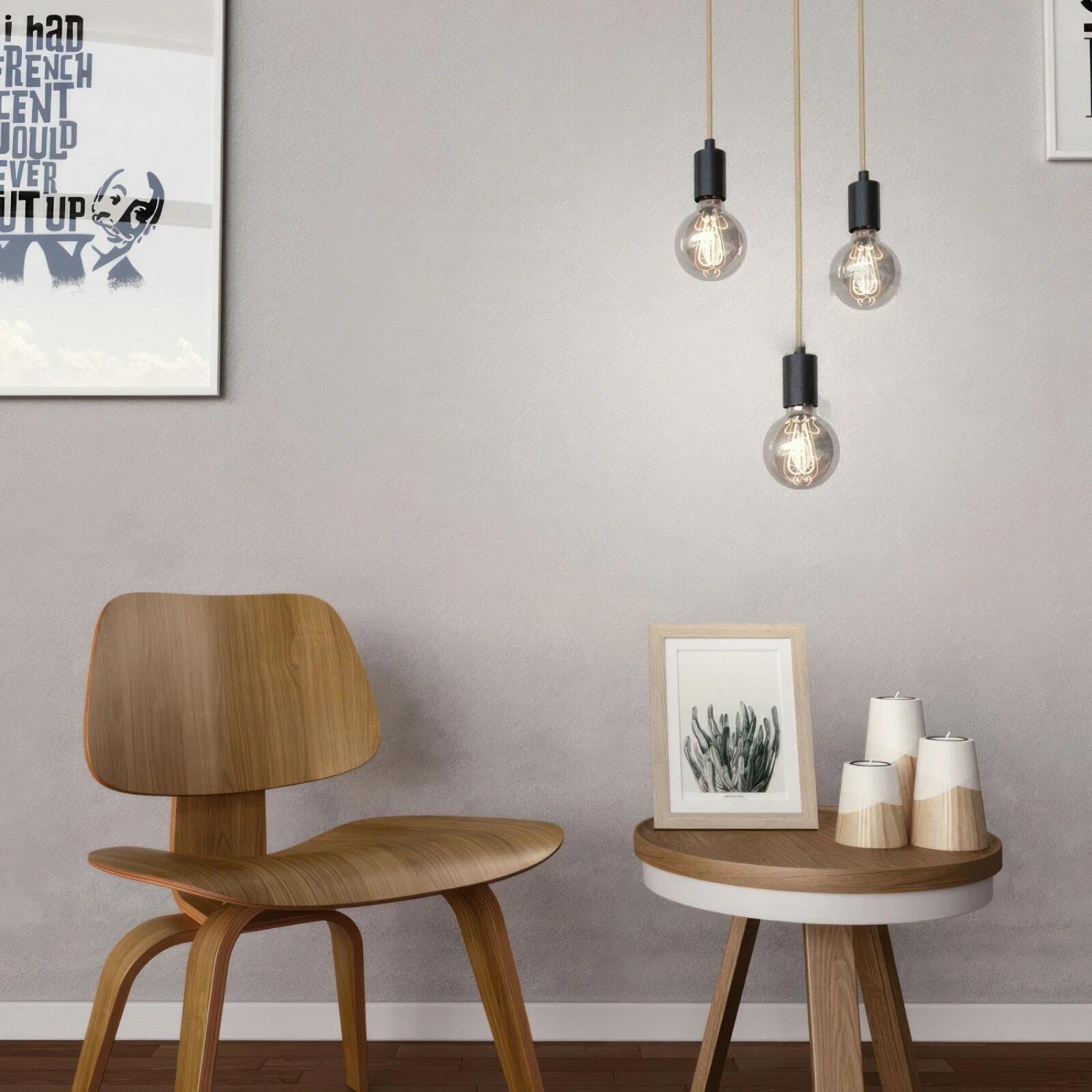 S01 LED Smokey Curved Loop Filament Dimmable Globe Bulb, G95 5W 120LM ...