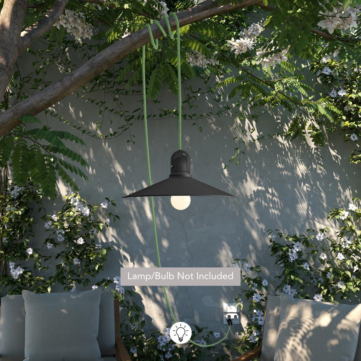 Ombra Verde - Plug In Outdoor Lamp
