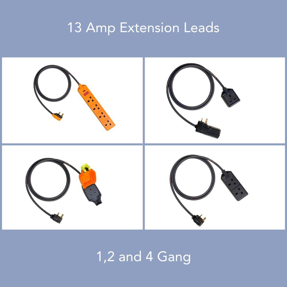 13 Amp Heavy Duty Extension Leads | HO7RN-F Cable With Durable ...