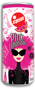 Pink Lemonade (24x330ml Can /Carton)