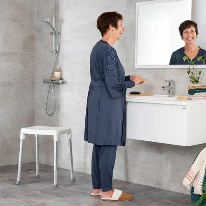 Etac Smart Shower Stool | Bathroom Aids | Care Home Medical Products