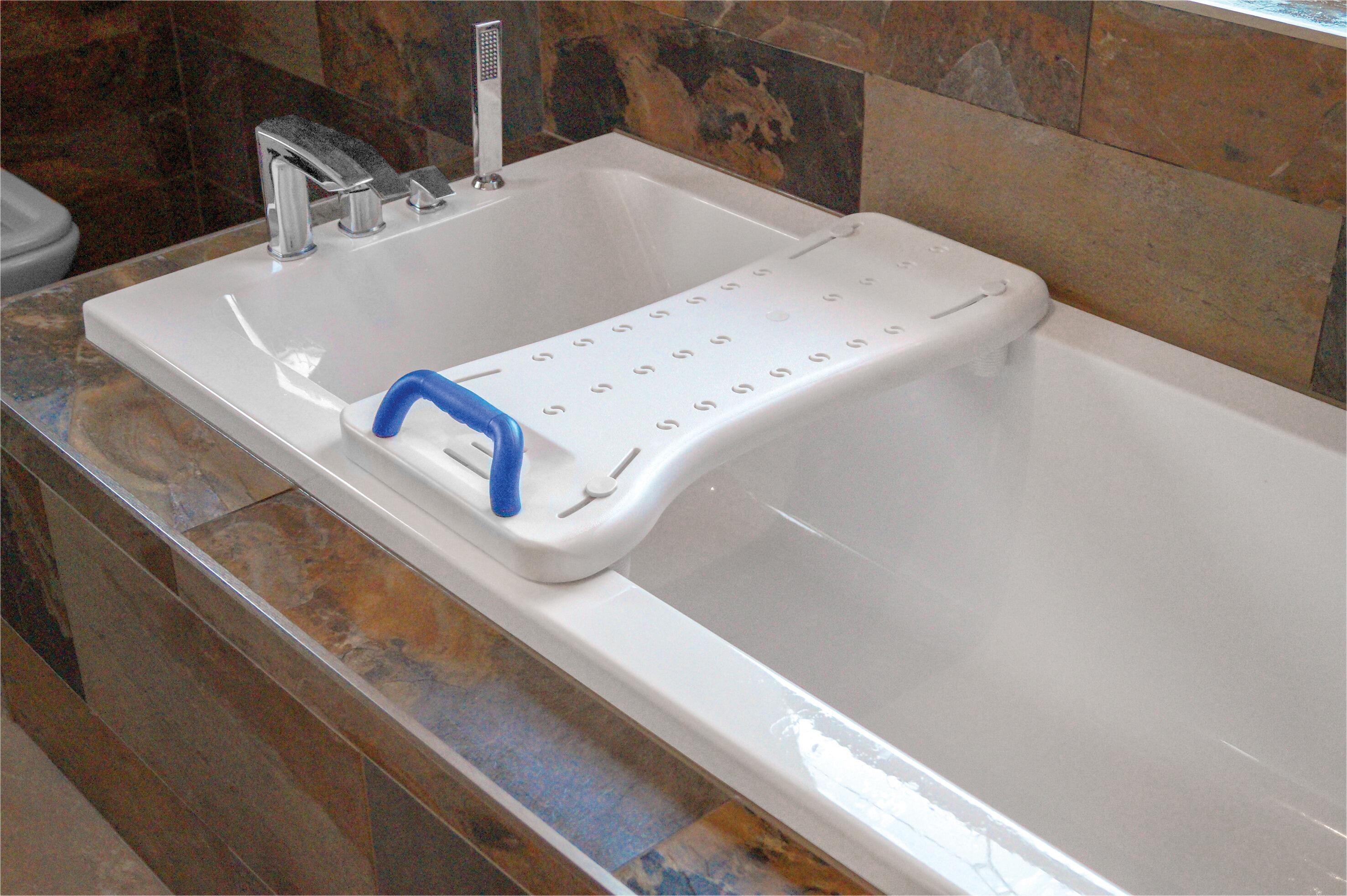 Width Adjustable Bath Board with Integral Handle | Care Home Medical ...