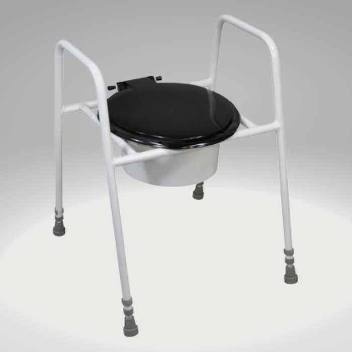 Solo Skandia Raised Toilet Frame with Seat and Lid | Care Home Medical ...
