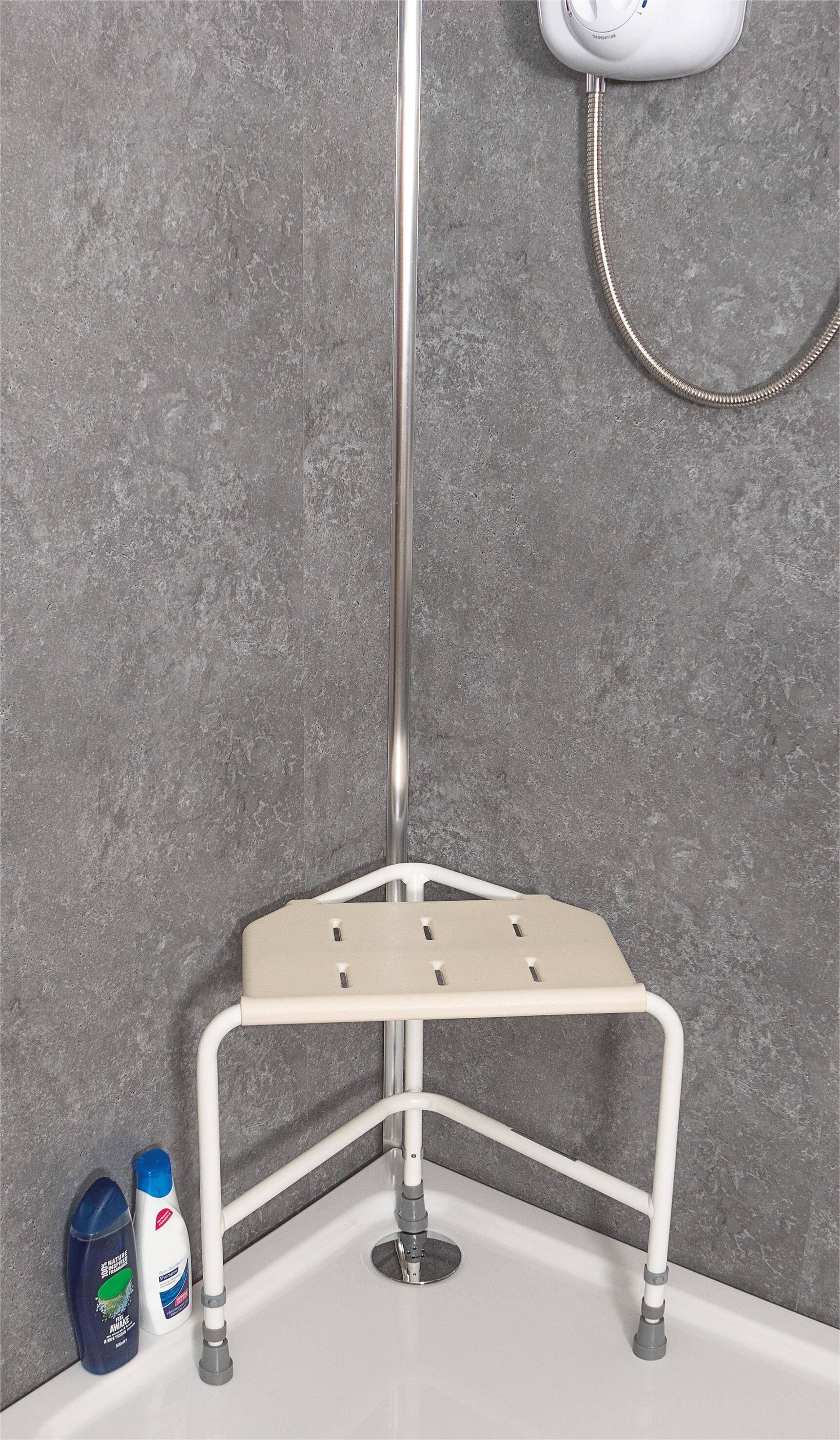 Pembury Corner Shower Stool | Care Home Medical Products