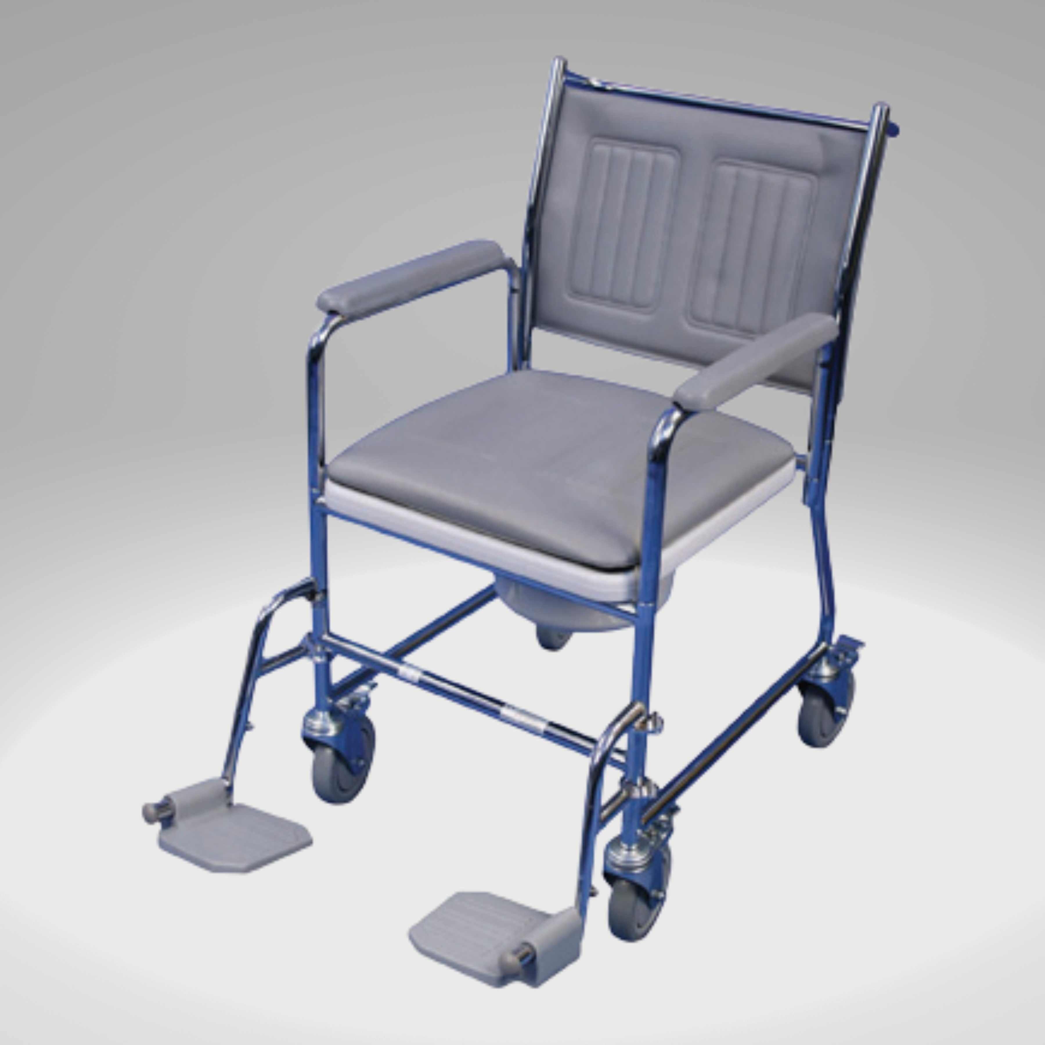 Linton Mobile Wheeled Commode | Care Home Medical Products