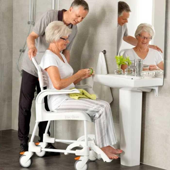 Etac Clean Shower Commode Chair | Care Home Medical Products