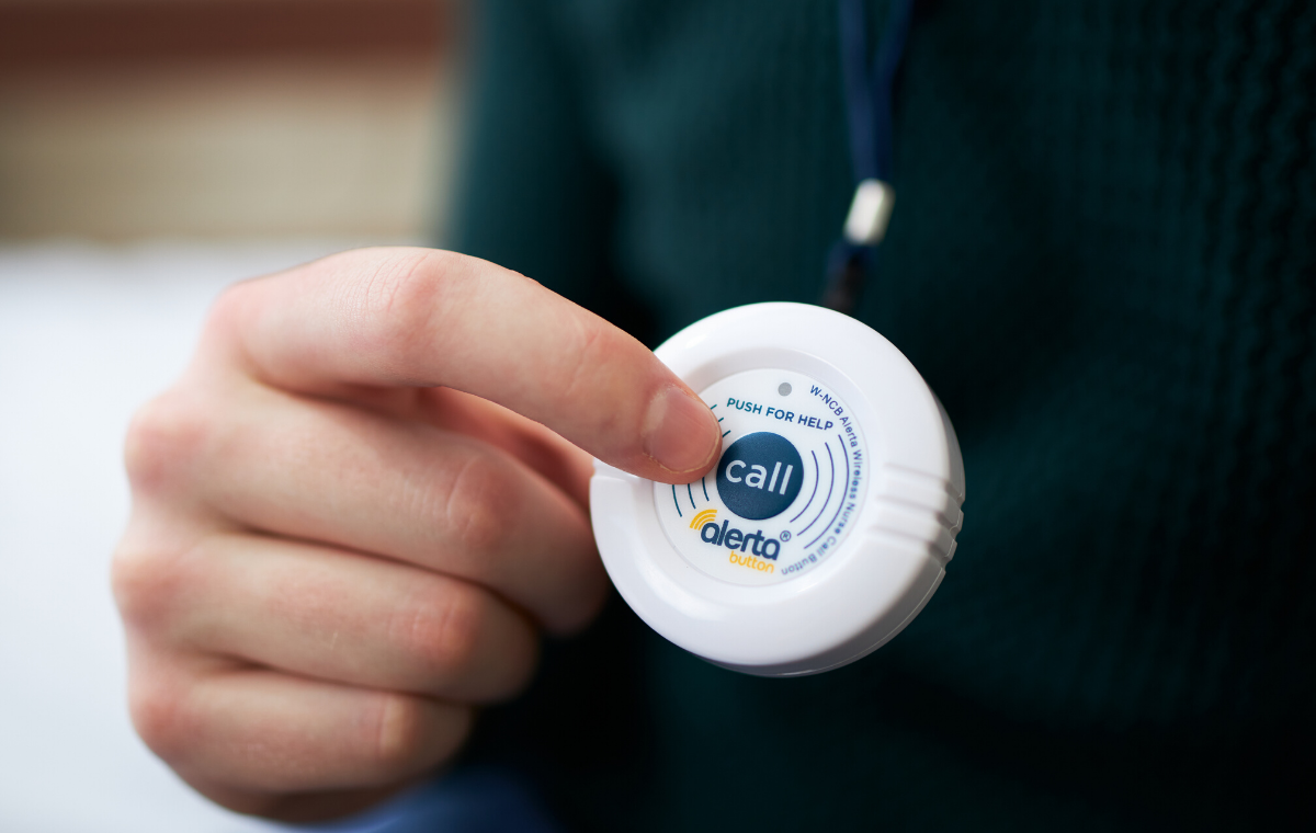 Wireless Alerta Button | Wireless Fall Prevention | Care Home Medical