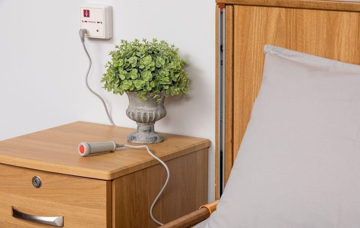 Alerta Wired Nurse Call Button | Wired Fall Prevention | Care Home Medical