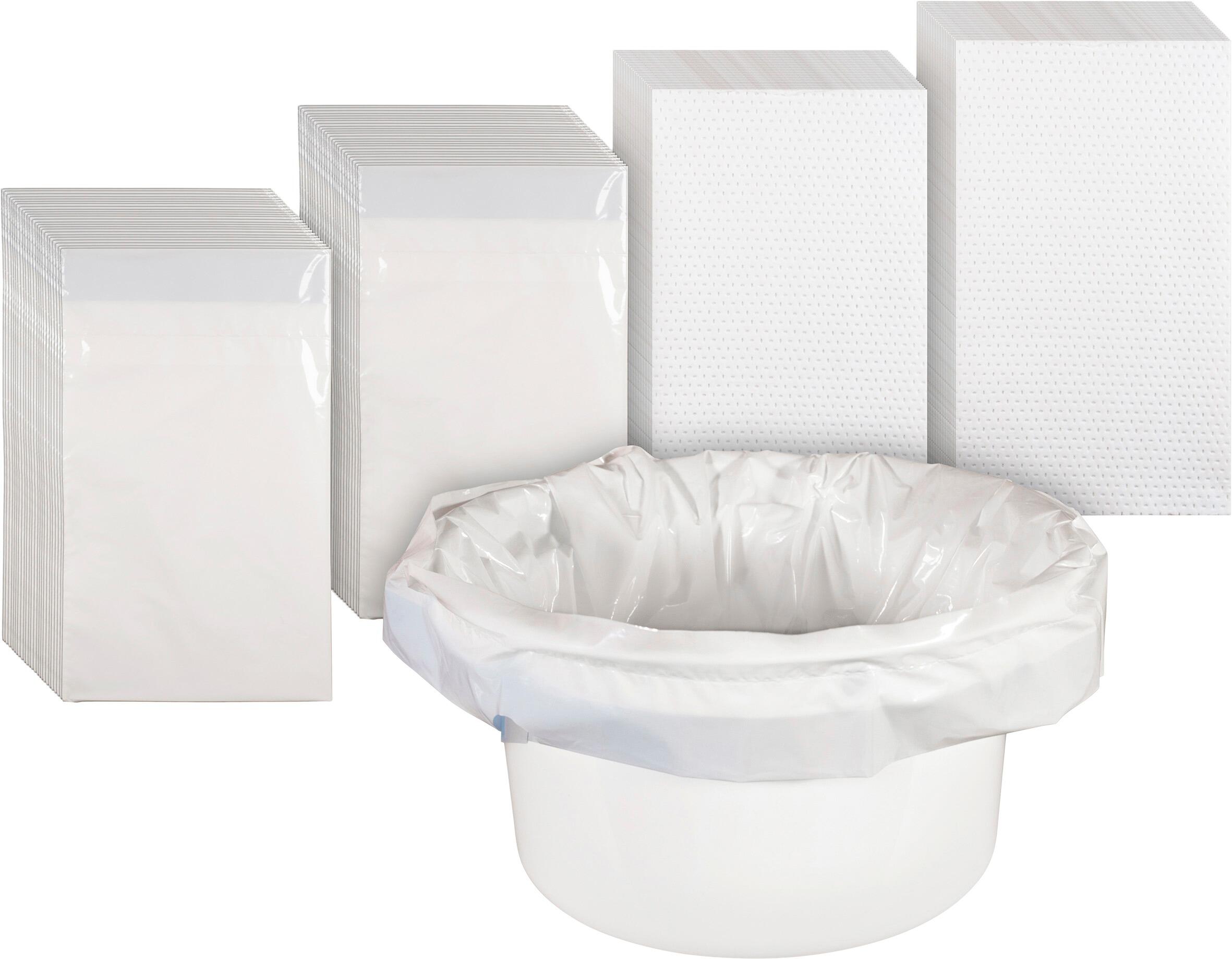 Commode Liners with Absorbent Pads | Continence Care | Care Home Medical