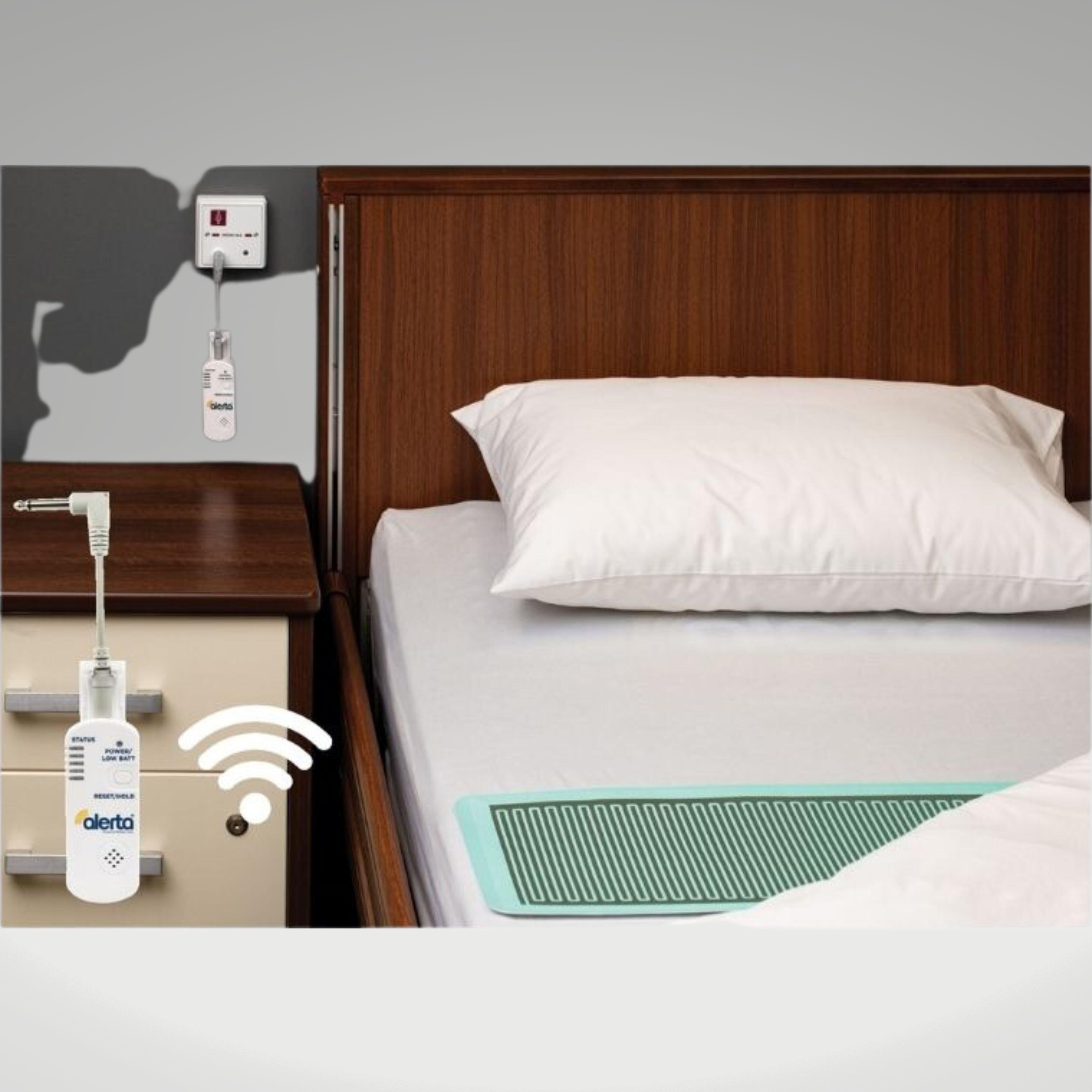 Alerta Wireless WetSense Bed Alertamat | Incontinence Care | Care Home ...