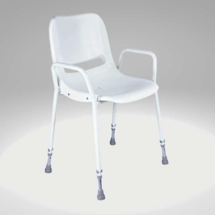 Compact Milton Stackable Shower Chair | Care Home Medical Products