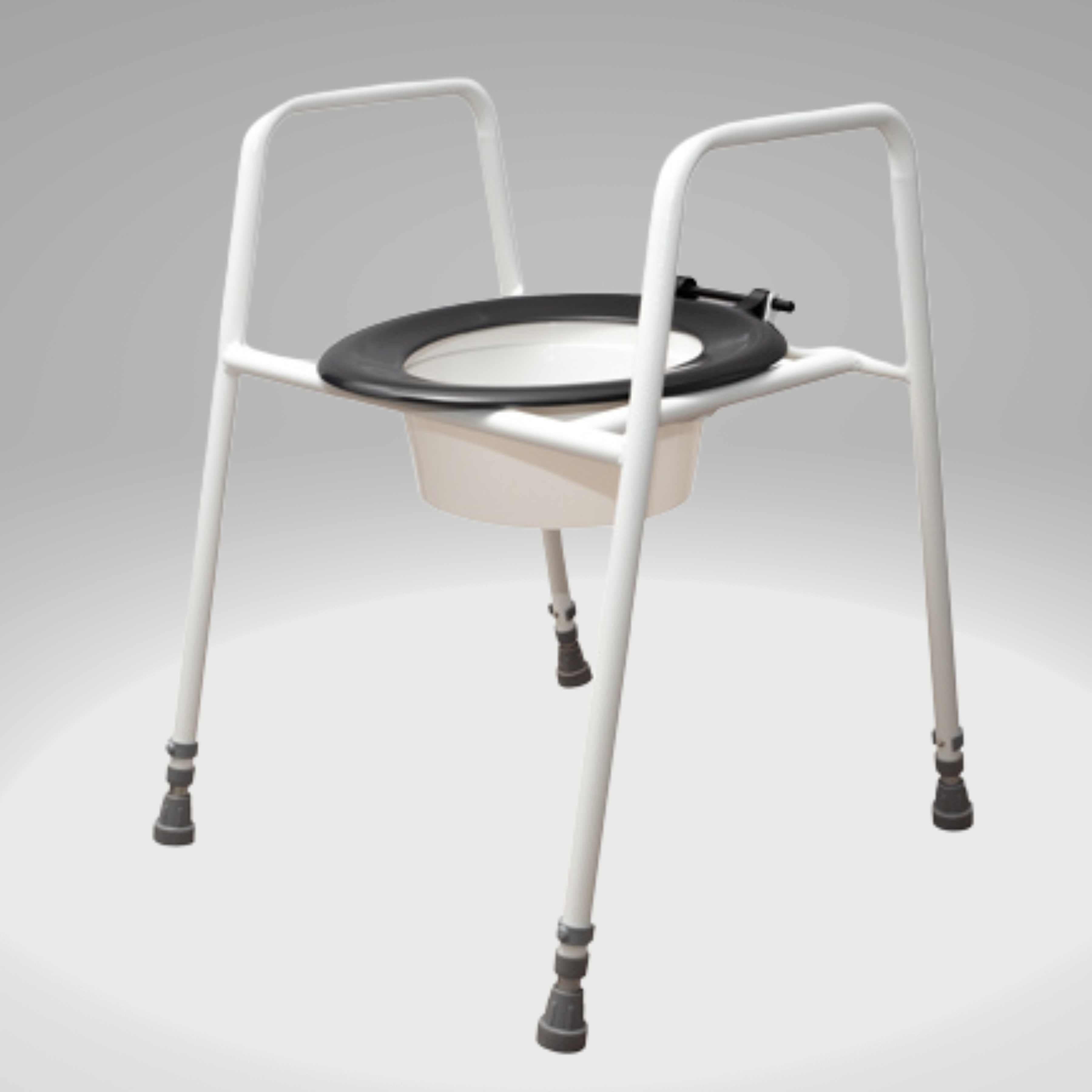 Solo Skandia Raised Toilet Seat and Frame | Care Home Medical Products