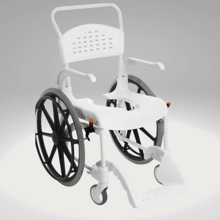 Etac Clean Self Propelled Commode Chair | Care Home Medical Products