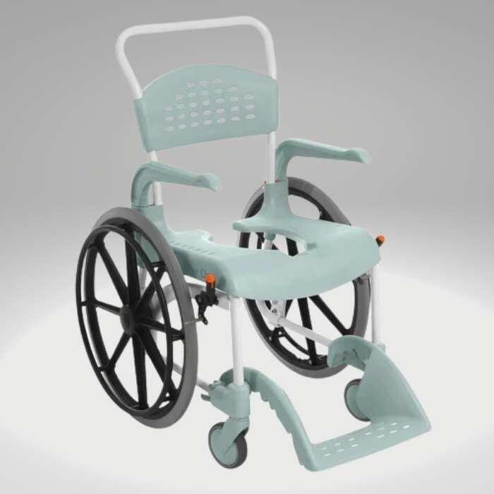 Etac Clean Self Propelled Commode Chair | Care Home Medical Products