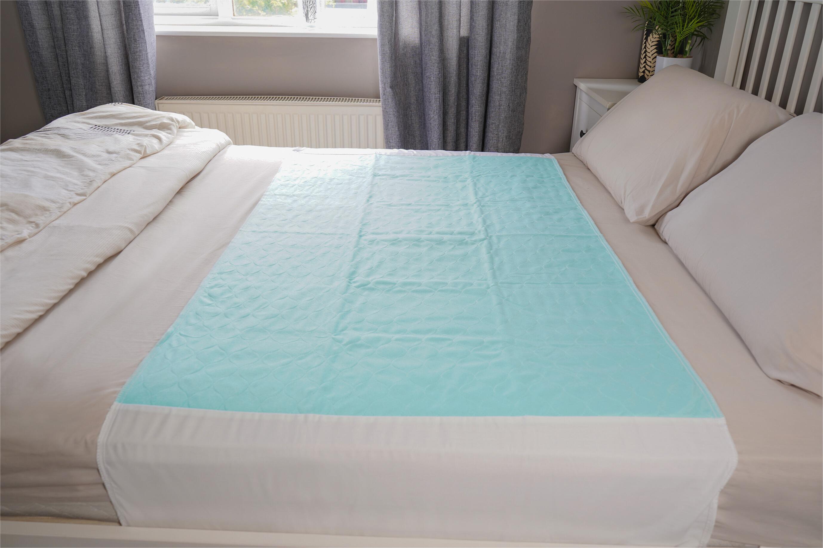 Washable Incontinence Bed Pads with Tuck Flaps Care Home Medical Products