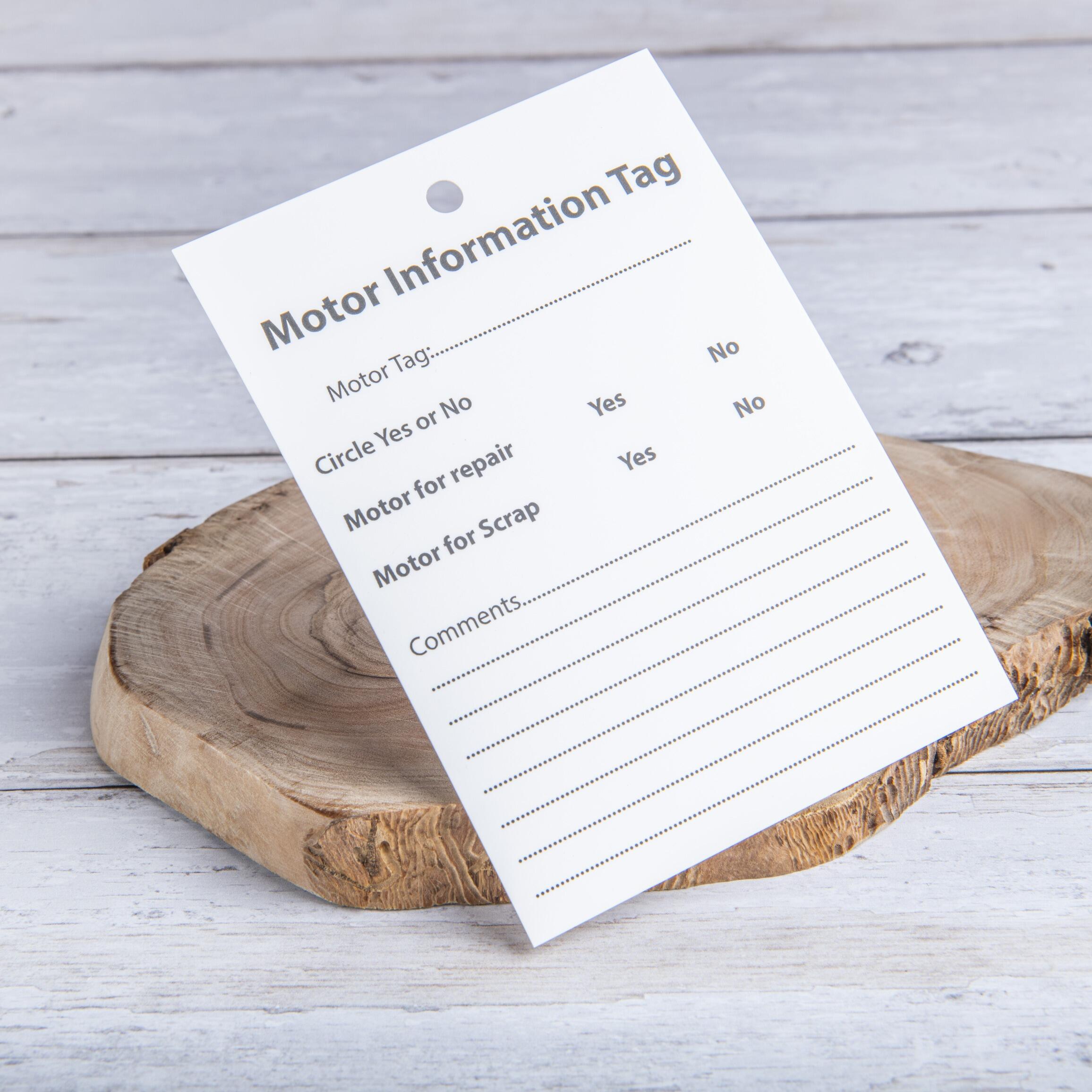 Industrial Hang Tags