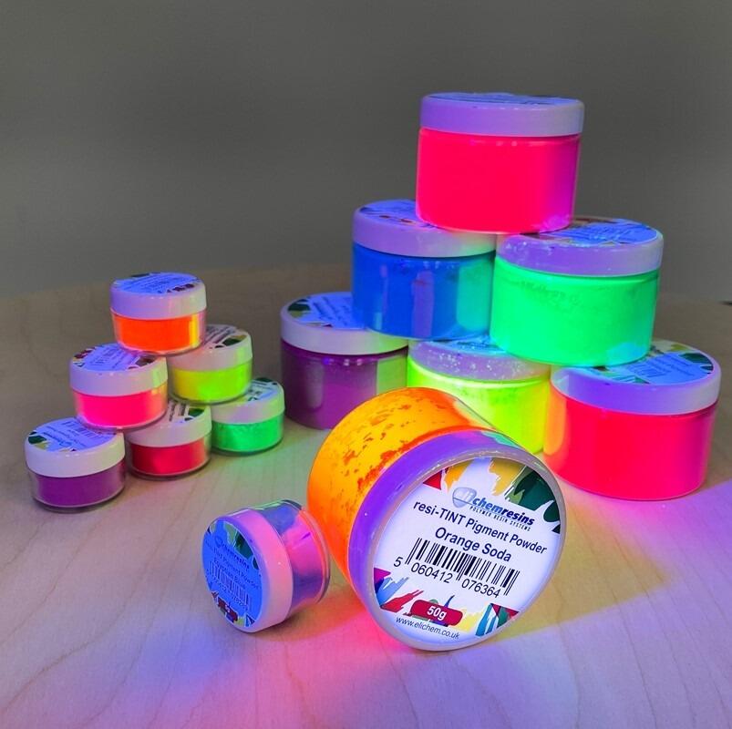resi-TINT MAX NEON Pigment Powder 5g & 50g