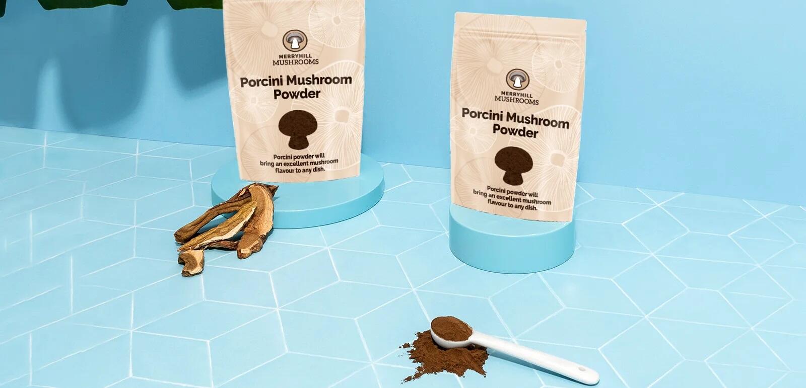 Porcini Mushroom Powder From £4.95 | Enhance Your Dishes | Merryhill ...