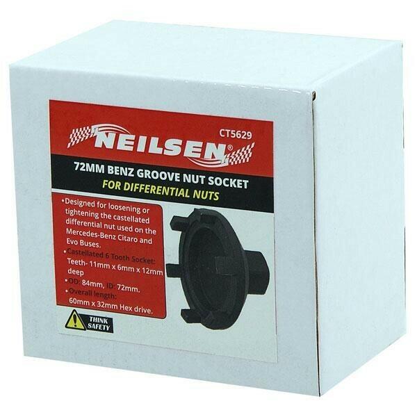 72mm Benz Groove Nut Differential Socket 72mm Mercedes Citaro 5629