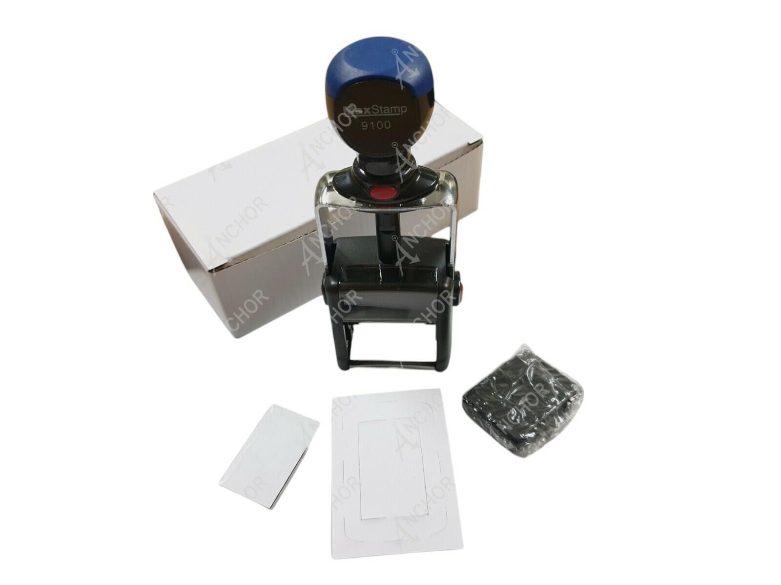 Maxstamp 9100 Self-inking Stamp, 39mm X 23mm BLANK