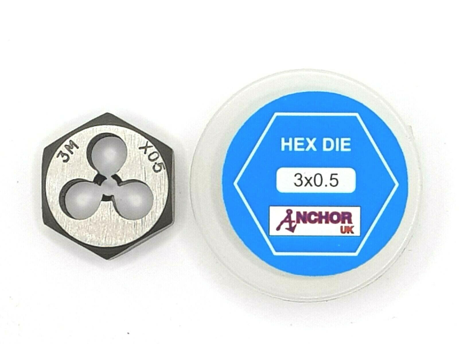 Anchor Metric Right Hand Hex Nut Dies M3 M4 M5 M6 M8 M10 M12 M14 M16 ...