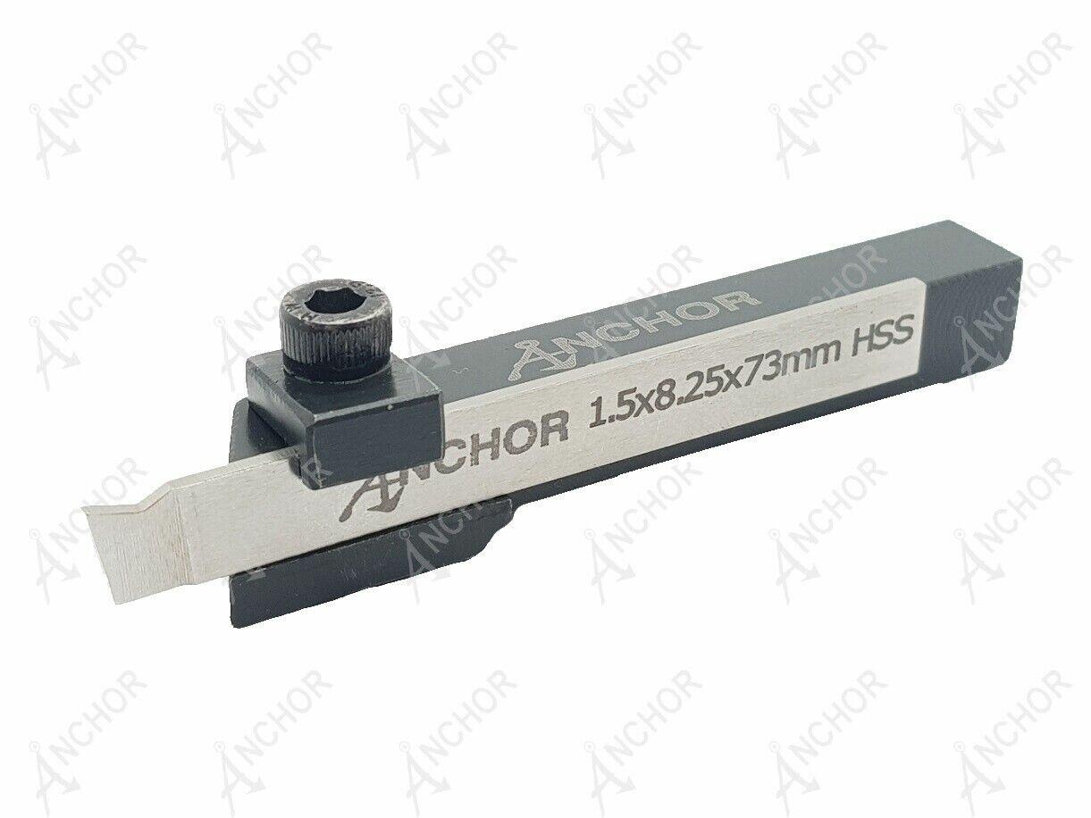 Buy Small Mini Parting Off Tool Clamp M2 HSS Blade To Suit Myford Lathe ...