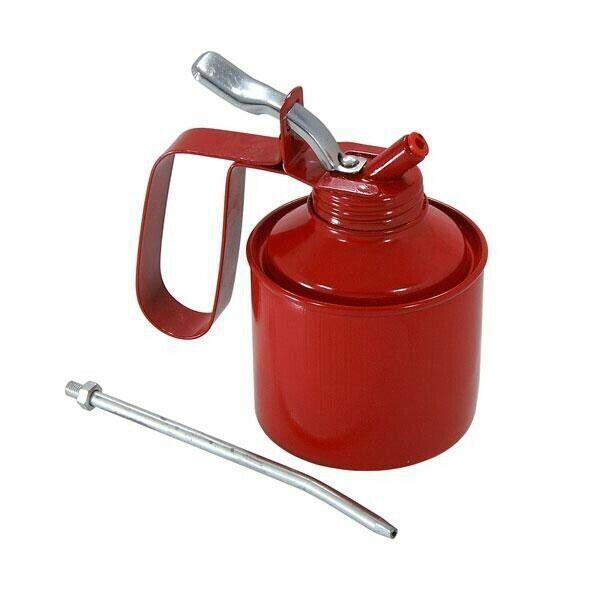 1/2 Pint Oil Can Thumb Pump Flexible Spout