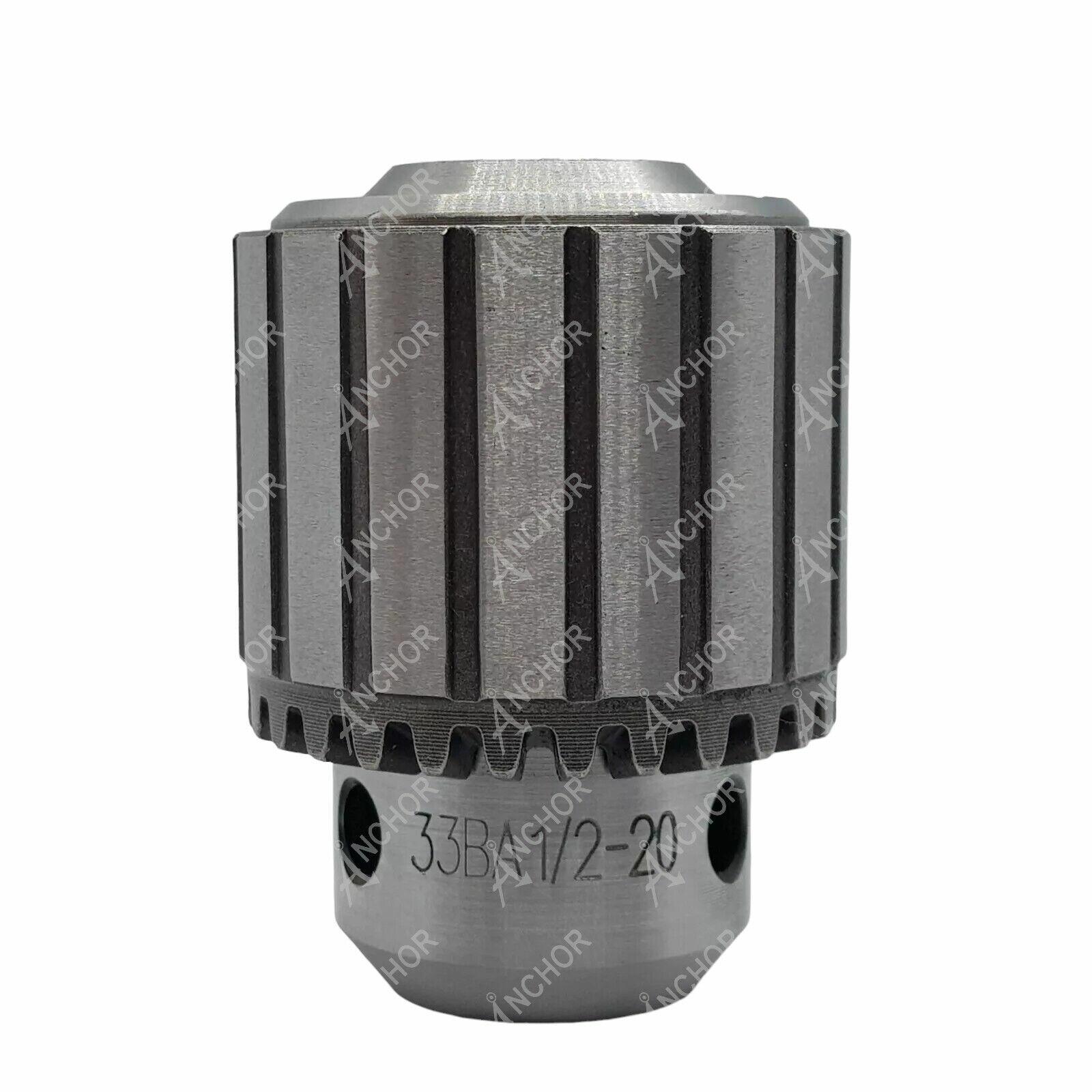 Jacobs 33BA 1/2" Drill Chuck 1/2"- 20 Mount Keyed