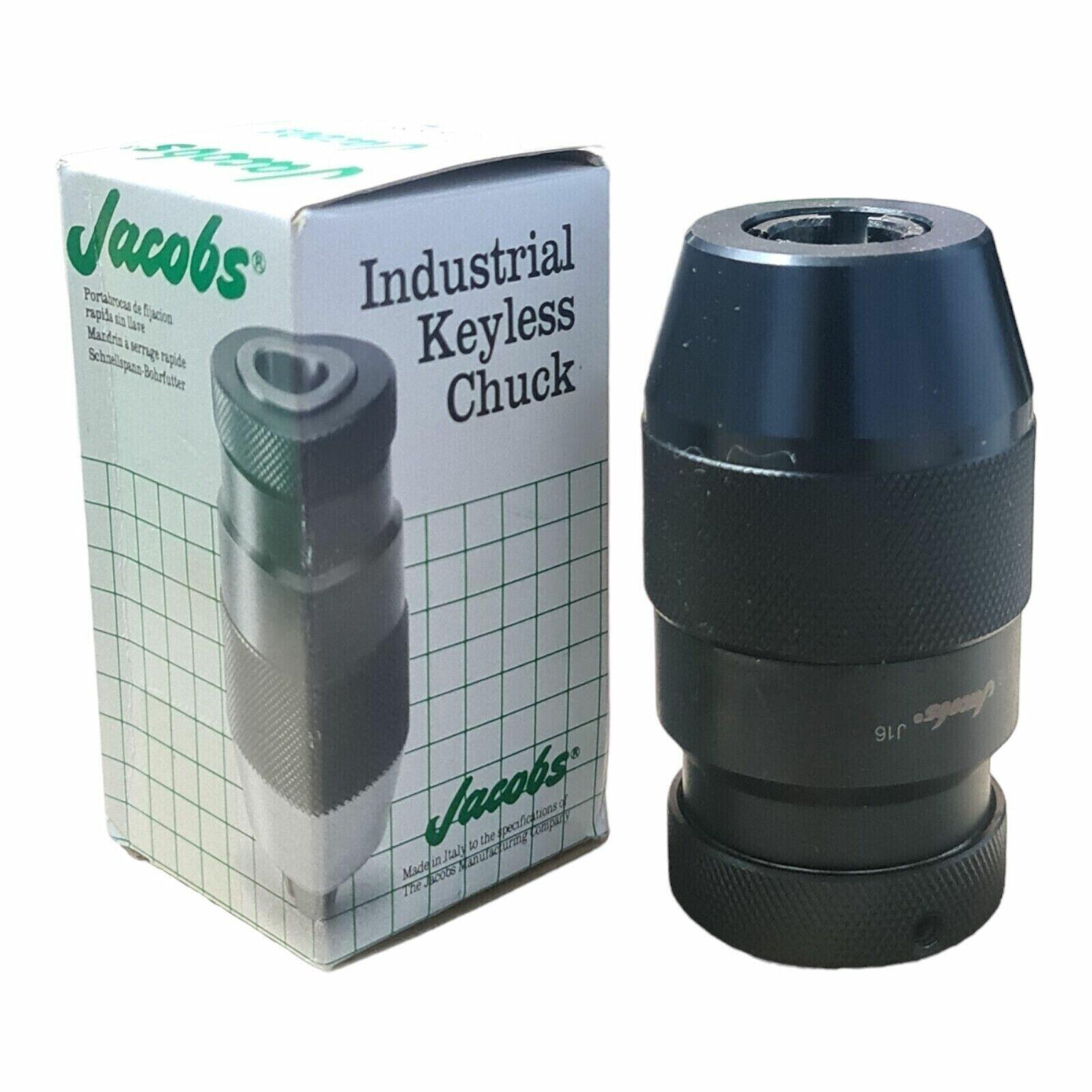 Buy Heavy Duty Keyless Drill Chuck Jacobs Industrial 16mm Chuck 3-16mm ...