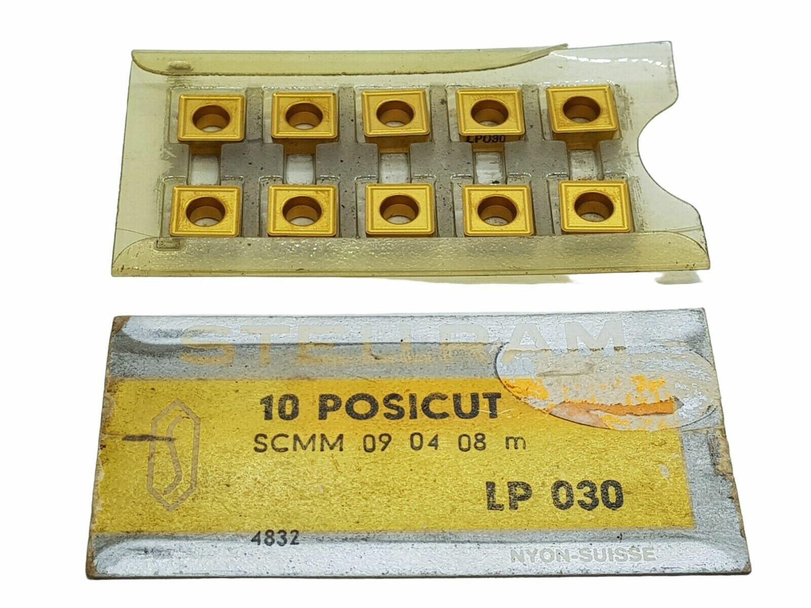 X10 Stellram Carbide Inserts SCMM 090408 M Lp 030