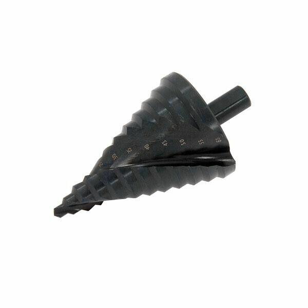 6-60mm HSS Spiral Step Cone Drill Bit 12 Steps