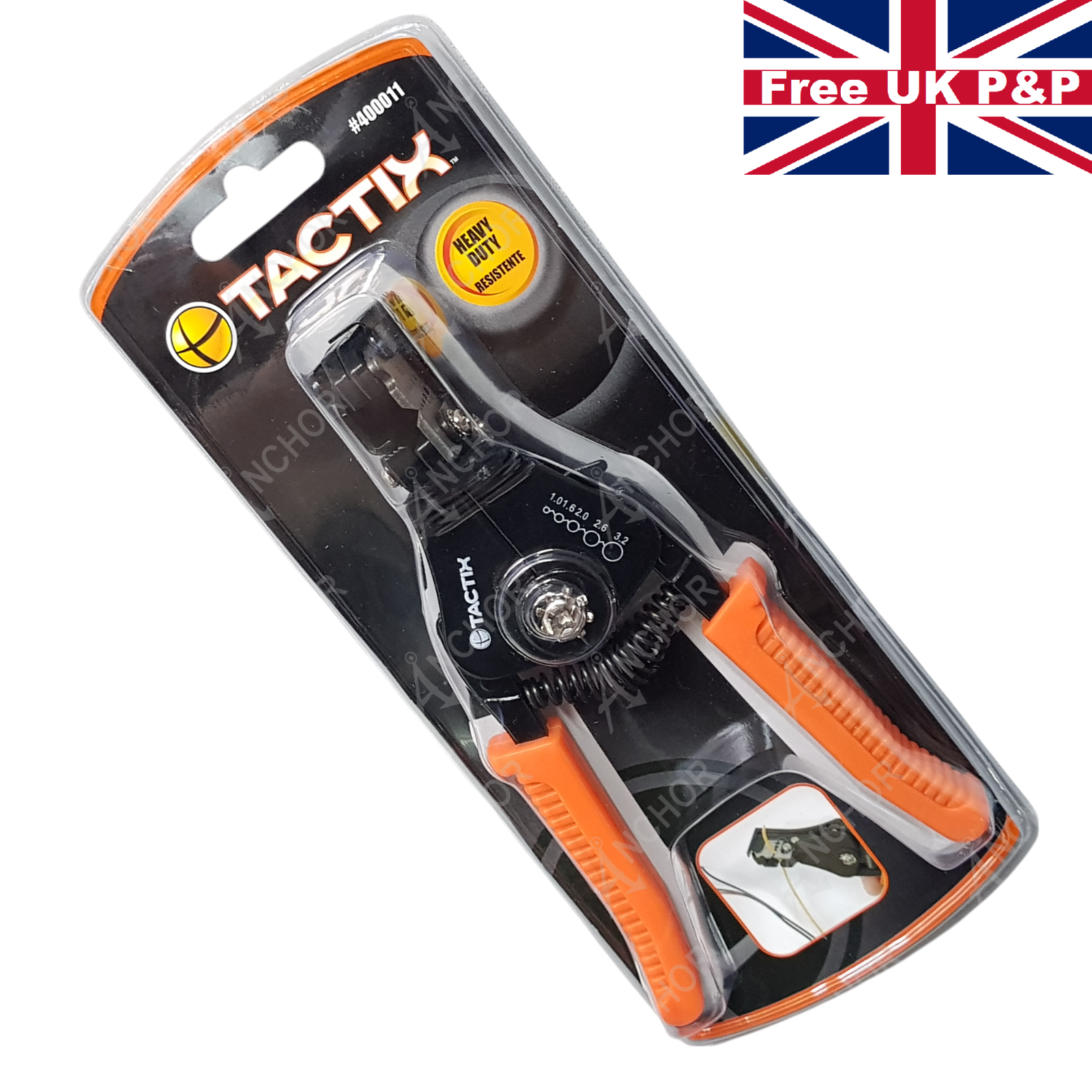 Tactix Automatic Wire Stipper Electricians Suitable For 1mm-3.2mm ...