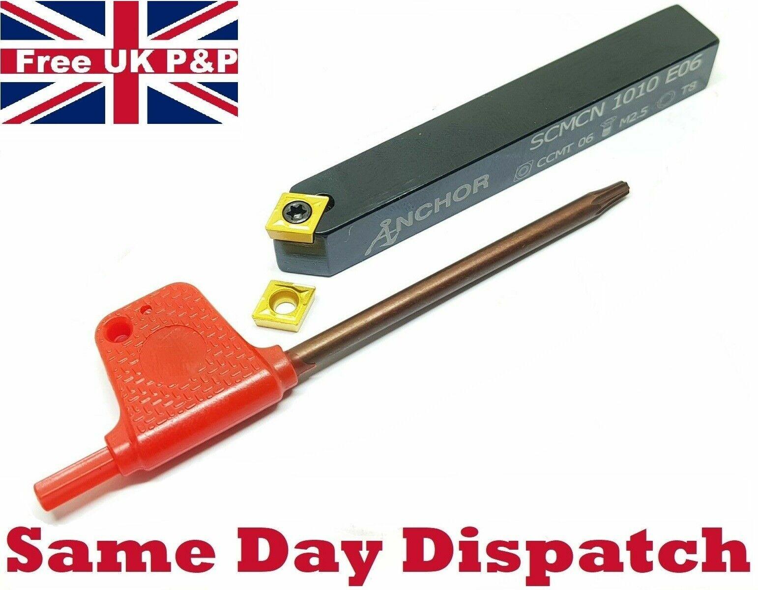 Indexable Lathe Chamfering Tool + 2 CCMT 060304