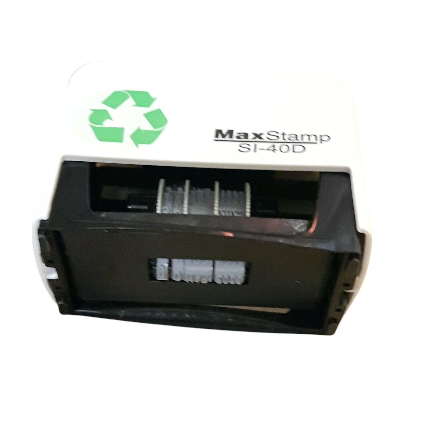 Maxstamp Si-40d 73mm X 35mm Self-inking