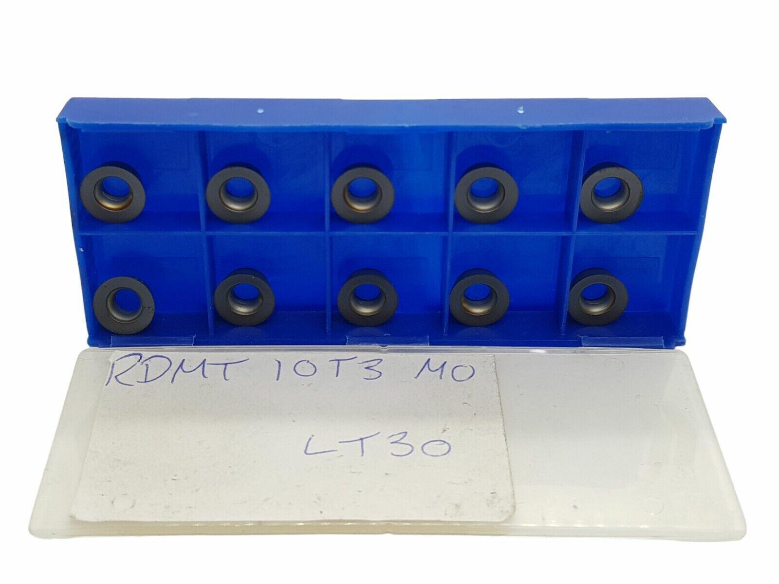 X10 Carbide Inserts RDMT 10T3MO Tips LT30 Lamina
