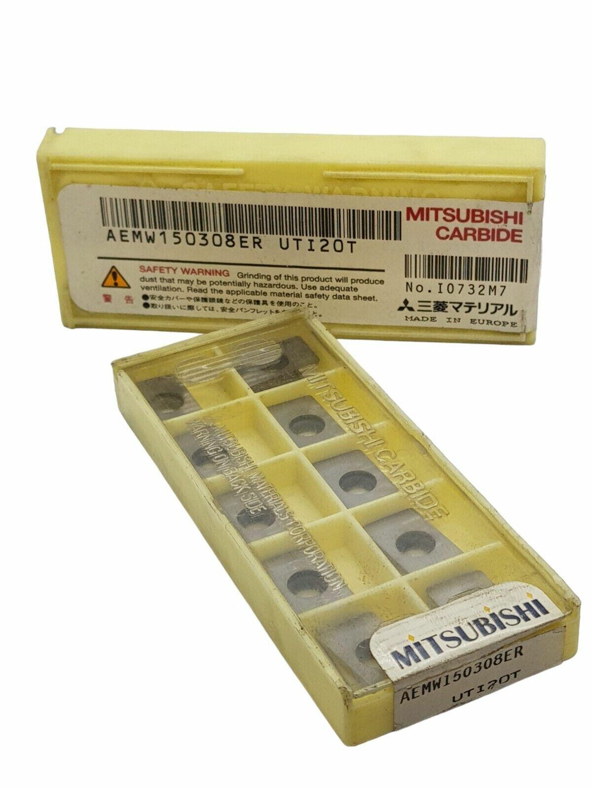 X10 Mitsubishi Carbide Inserts AEMW 150308ER