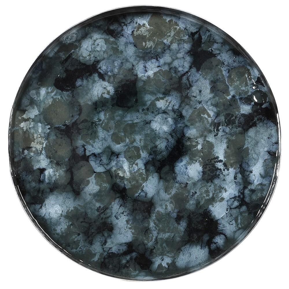 Forest Enamel Round Tray