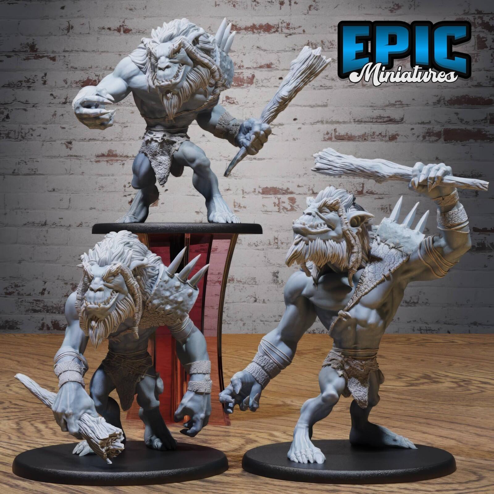 Classic War Troll - Epic Miniatures