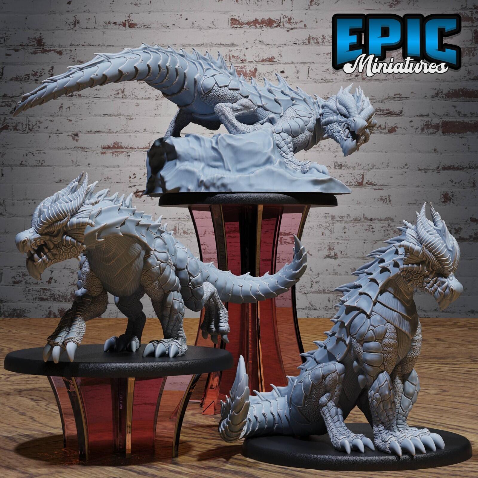 Drake Ranger Pet - Epic Miniatures