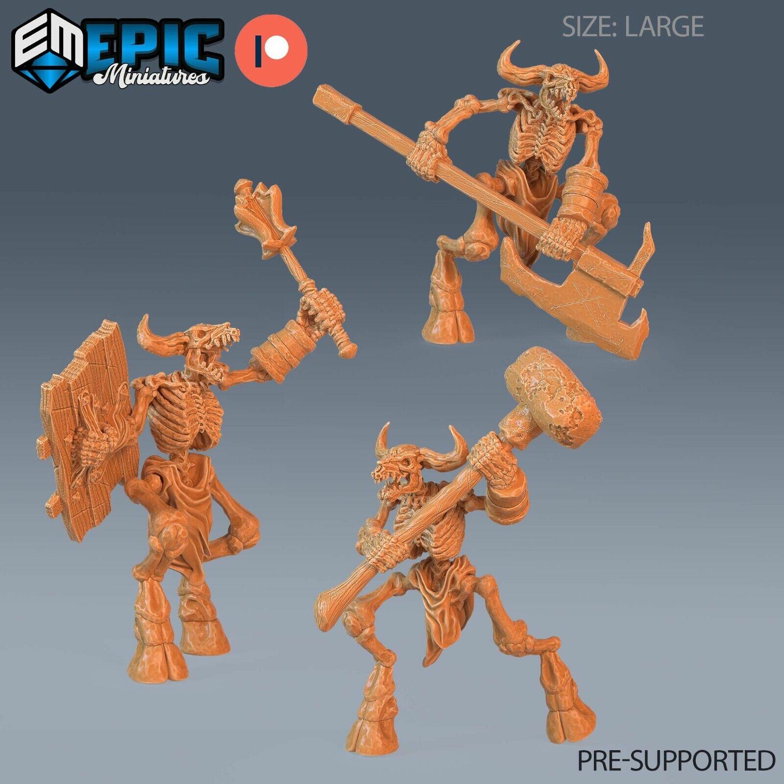 Minotaur Skeleton - Epic Miniatures