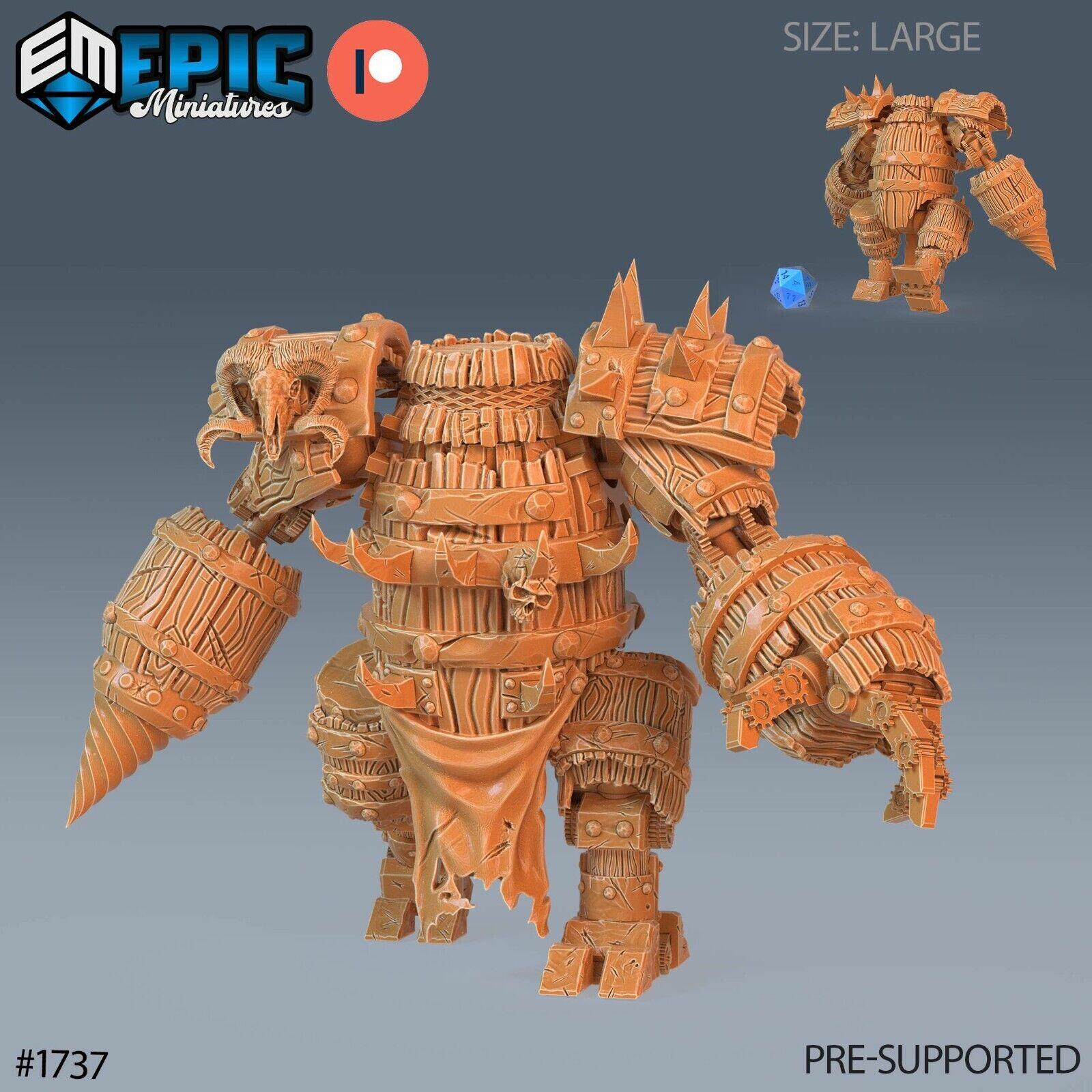 BARREL GOLEM - Epic Miniatures